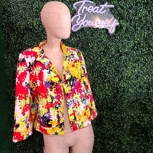 Anthracite | Jackets & Coats | Paint Splattered Blazer | Poshmark